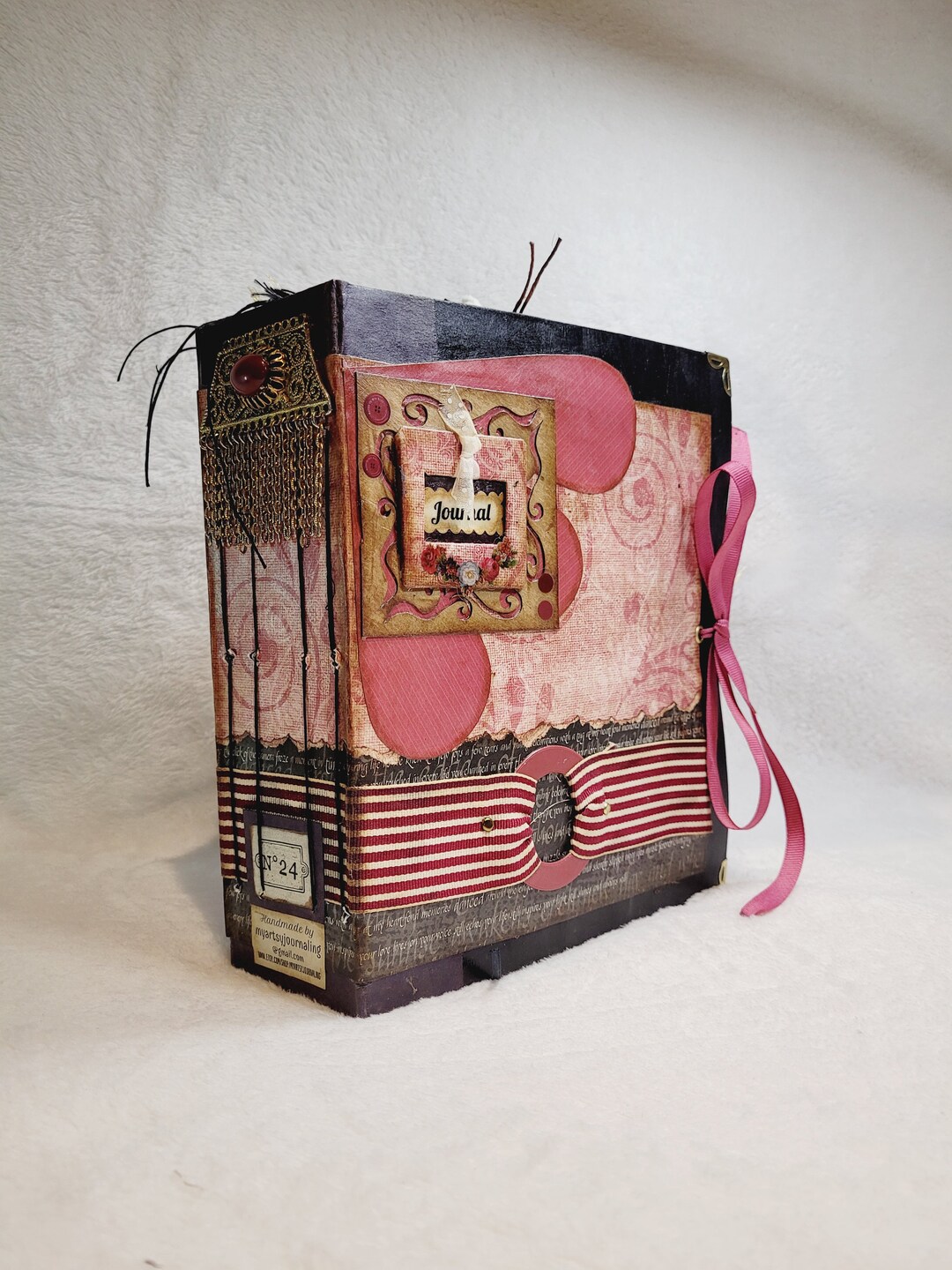 Book 24 - Junk Journal - Etsy