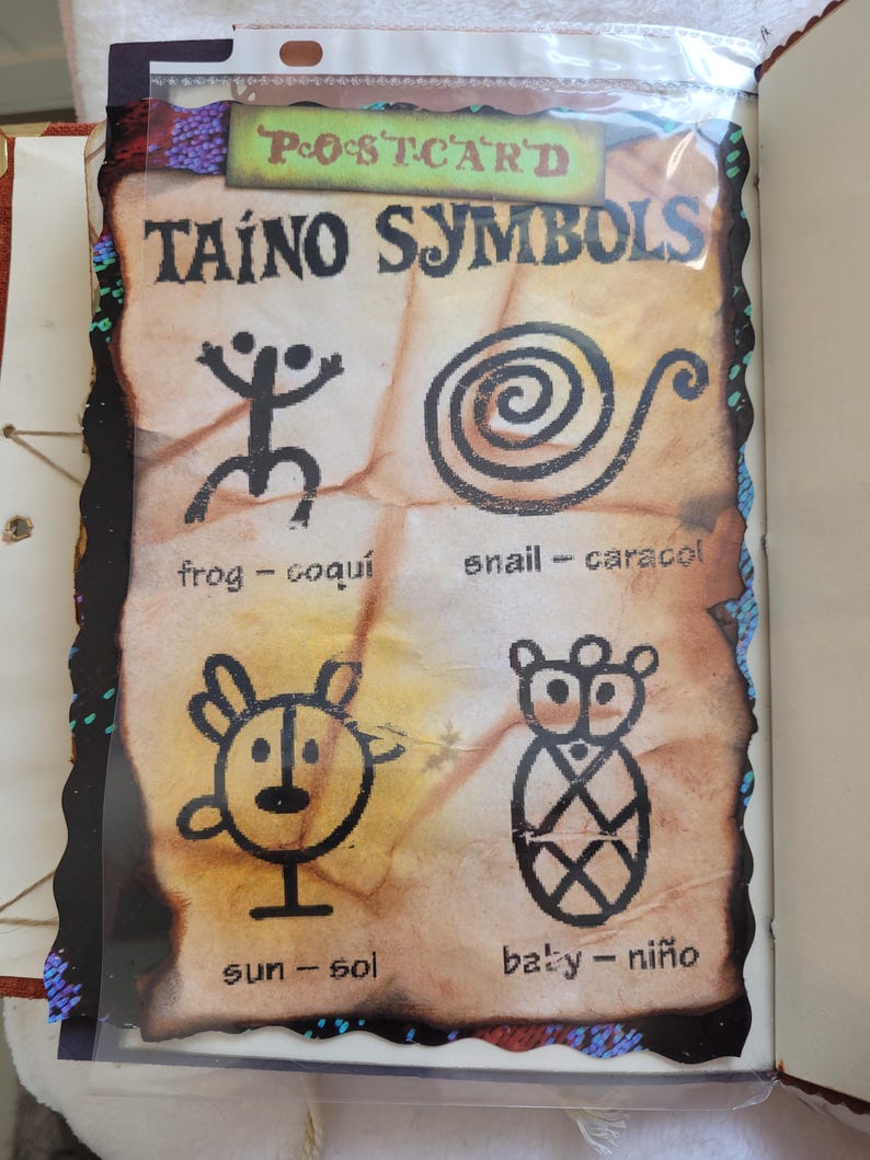 Book 34-TAINO Junk Journal - Etsy