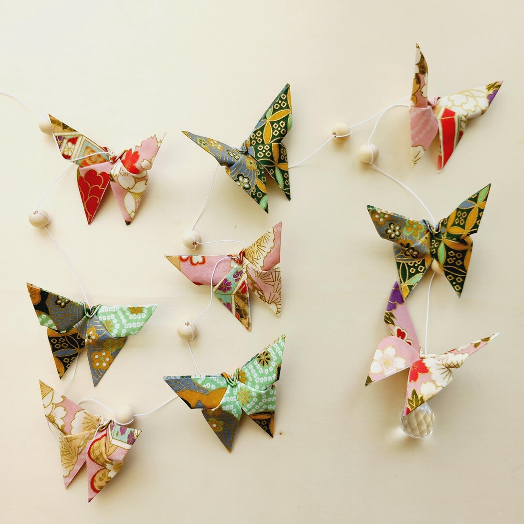 Essential Oil Diffuser Pendants, Fabric Origami Butterfly Pendants 0114 ...
