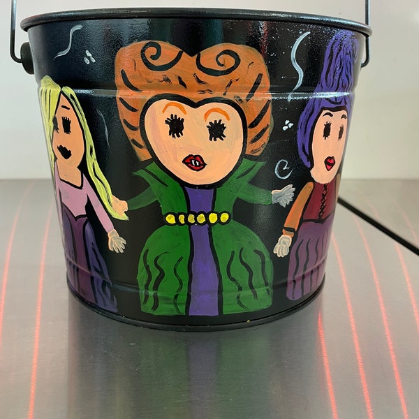 Halloween Bucket - Etsy