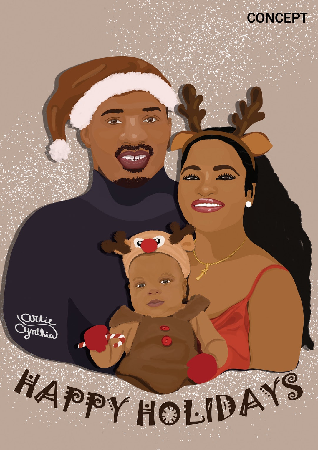 Custom Digital Illustration - Illustration Portrait - Photo Turned to ...