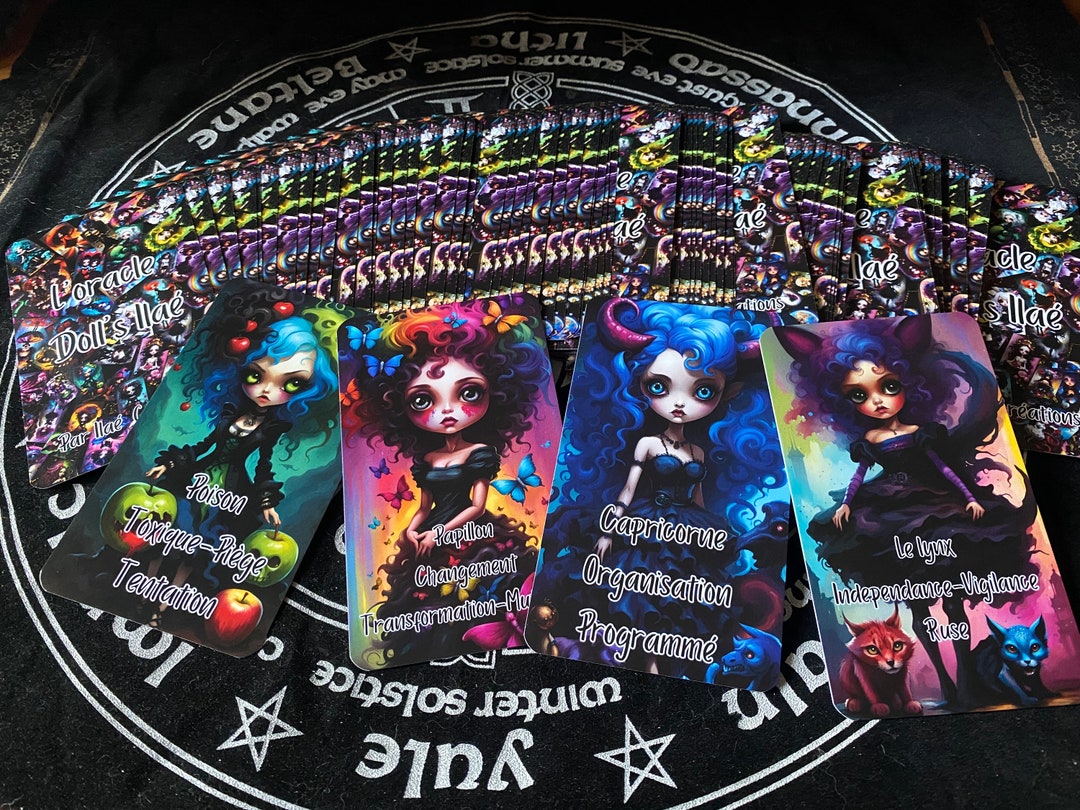 The Ilaé Doll's Oracle 95 Cards Intuitive Divinatory Oracle, Astrology ...