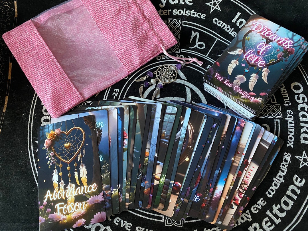 L'oracle Dreams of love -113 cartes-Intuitif,divinatoire,sentimental ...