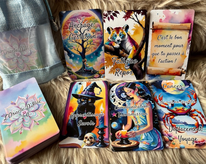 L'oracle d'Ilaé 2.0- 90 cartes - oracle intuitif divinatoire ...
