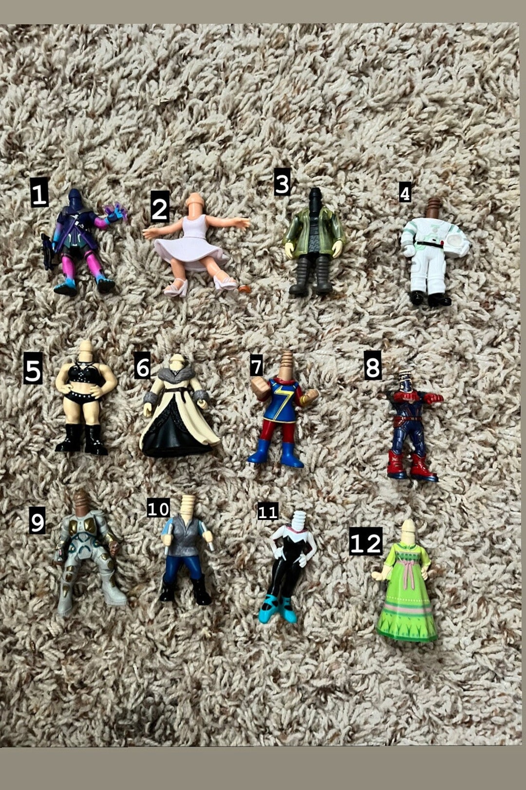 Body Parts Funko Figure Custom Girls Pop Extras - Etsy