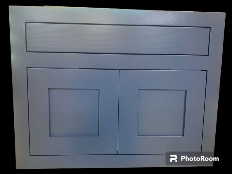 Modern Shaker Style Floating Vanity With 2 Doors, Modern Floating ...