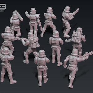 Storm Soldier Modular Kit - Set of 11 | Anvilrage - Etsy