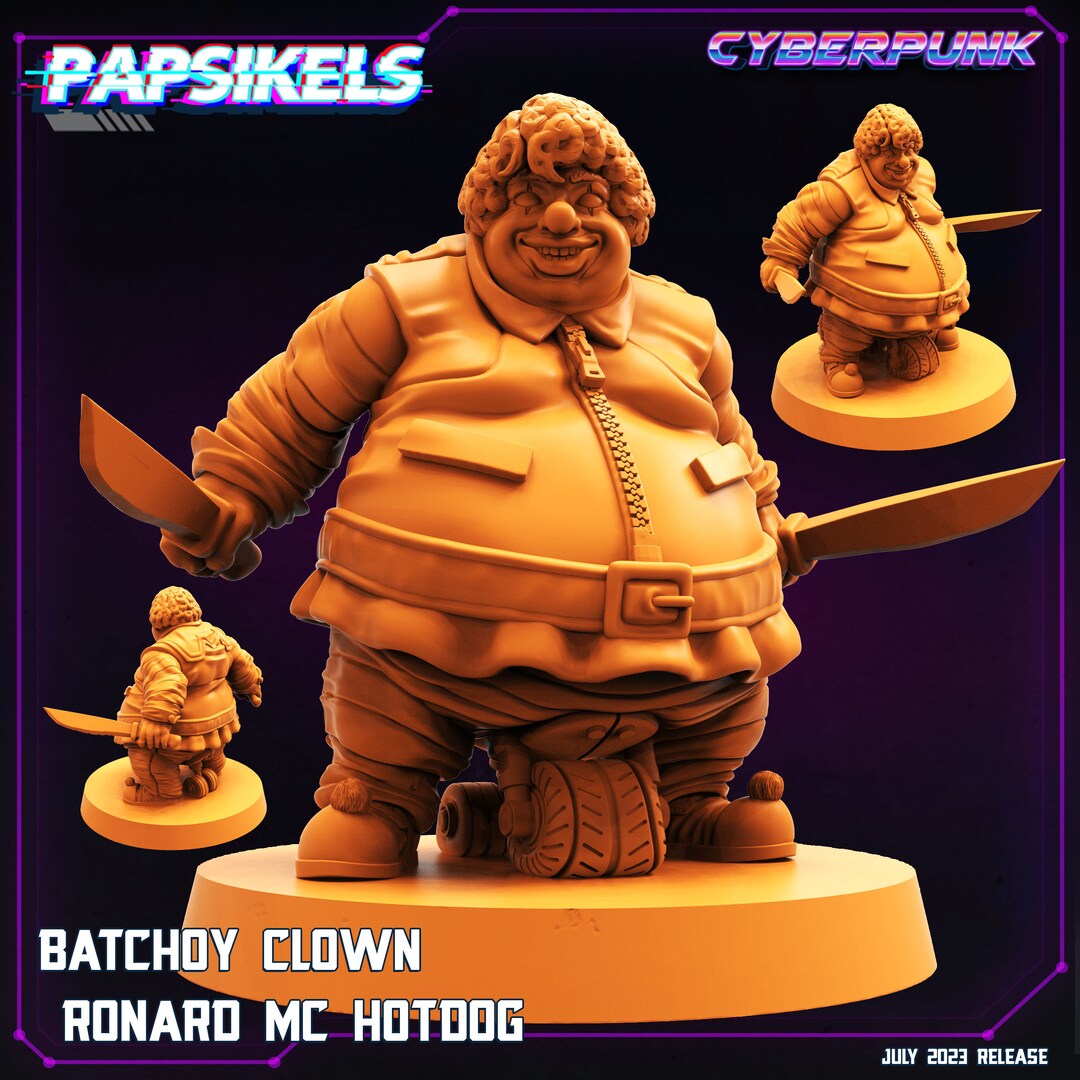 Batchoy Clown Ronard Mc Hotdog - Etsy