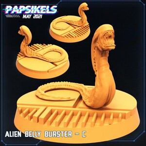 Alien Belly Burster Set of 4 - Etsy