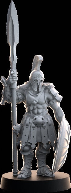 Hoplites Soldiers From Fantasy-war Games Dnd Miniatures - Etsy