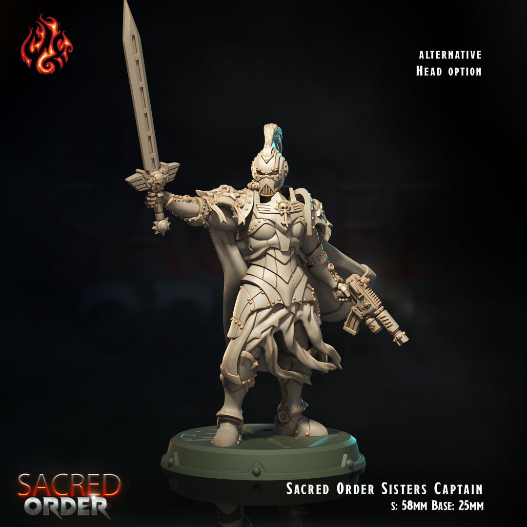 Sacred Order Sisters Captain - With Helmet - Etsy