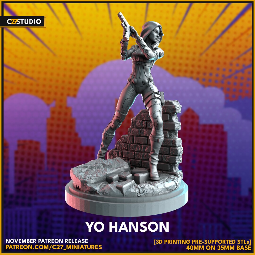 Yo Hanson | 40mm Crisis Protocol | Superhero - Etsy