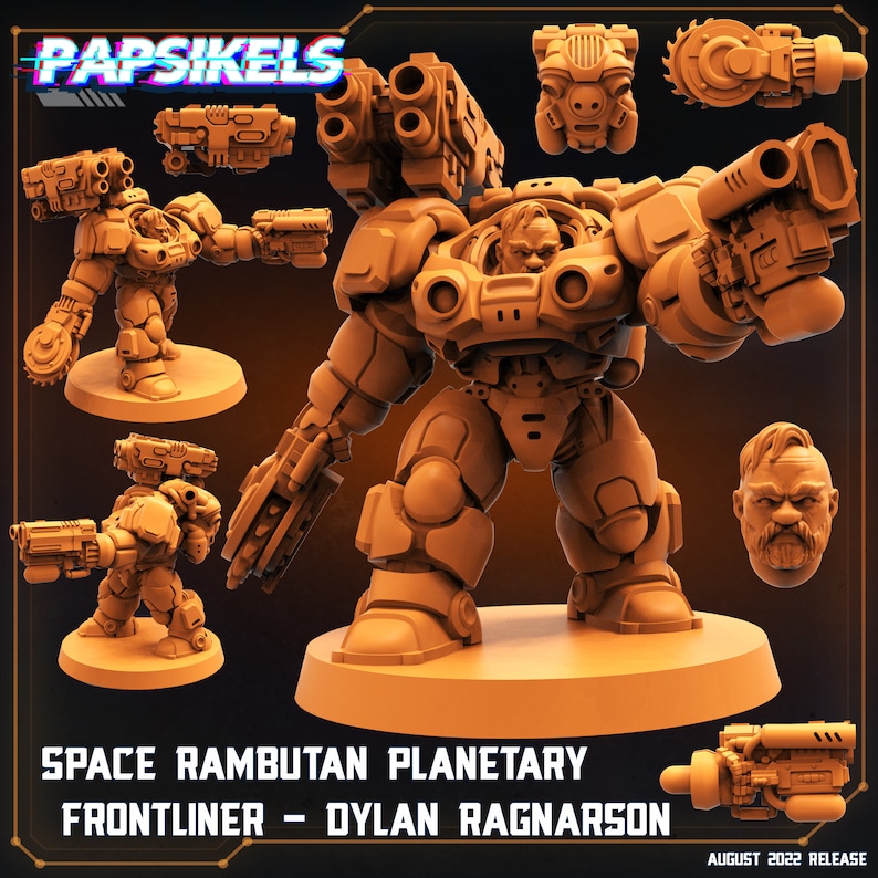 Space Rambutan Planetary Frontliner Dylan Ragnarson Dnd - Etsy