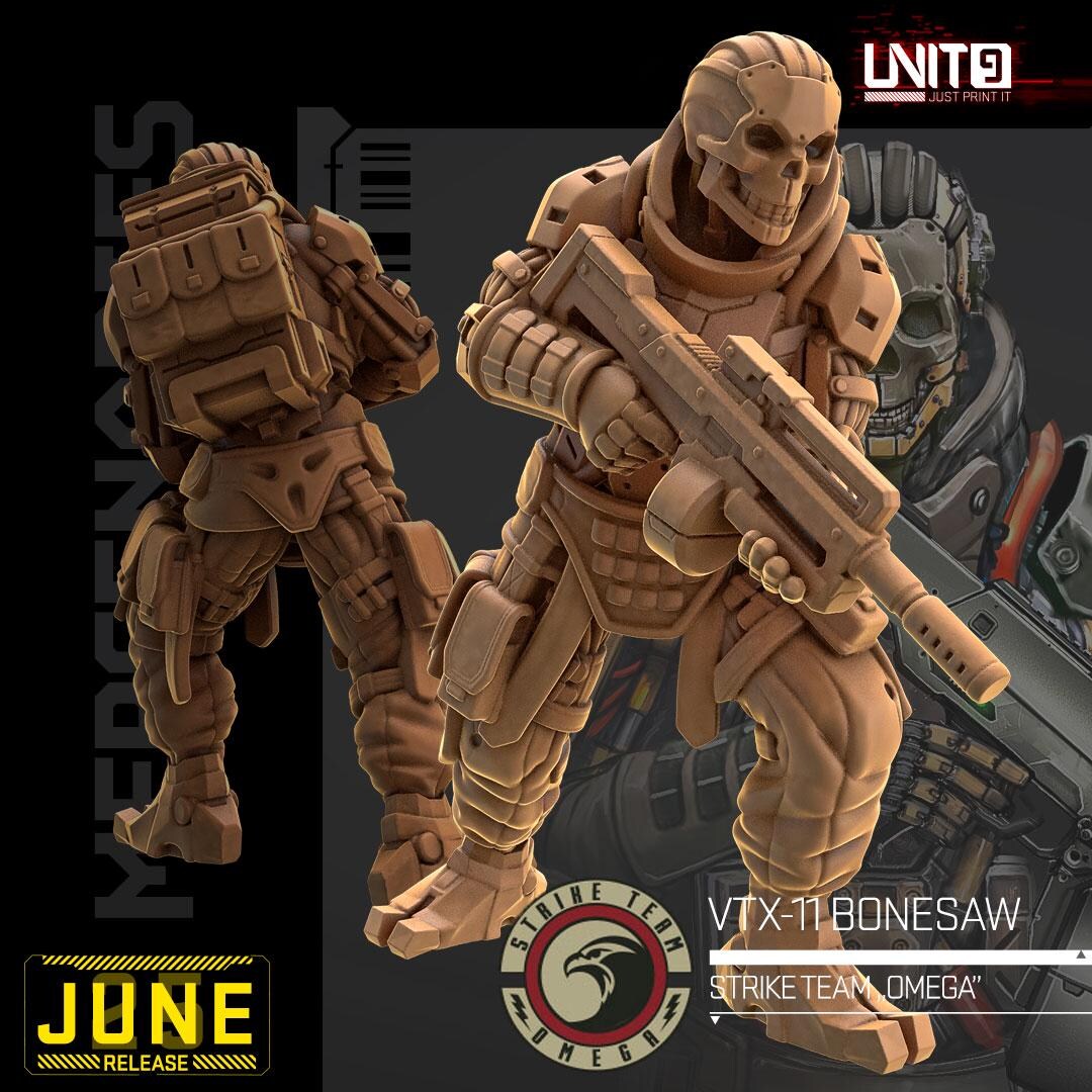 Strike Team Omega - Bonesaw - V2 - Etsy