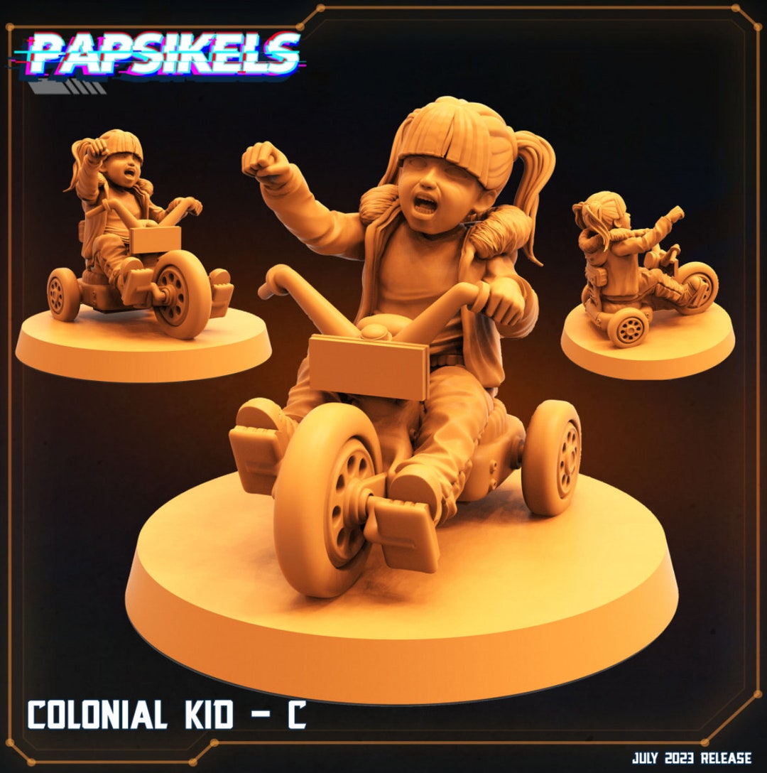 Colonial Kid B Dnd Miniatures Tabletop Gaming Tabletop - Etsy