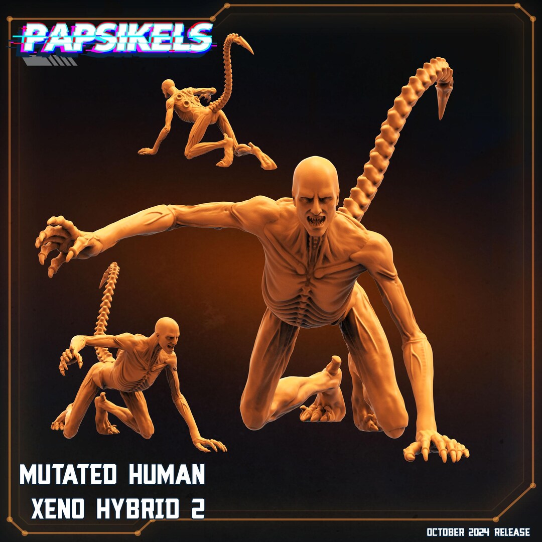 Mutated Human Xeno Hybrid 2 - Etsy