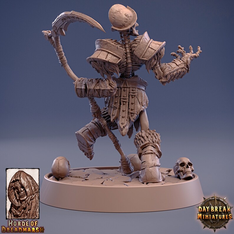 Skeleton Horde of Dread - Sergeant of the Lesser Horde - Etsy