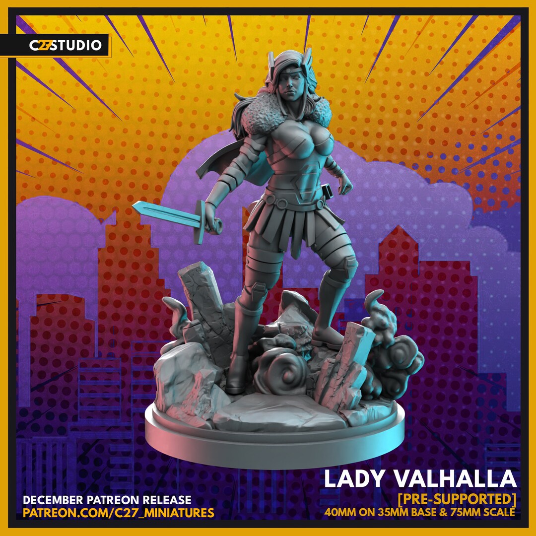 Lady Valhalla - Etsy
