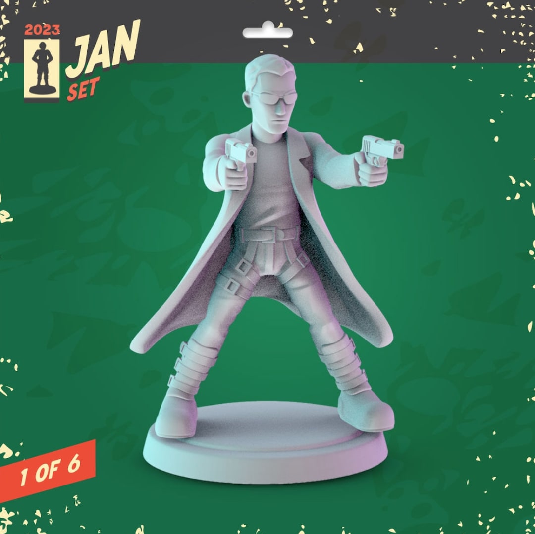 Matrix - Neo | Dnd Miniatures | Tabletop Miniature | Sci-fi | Pop ...