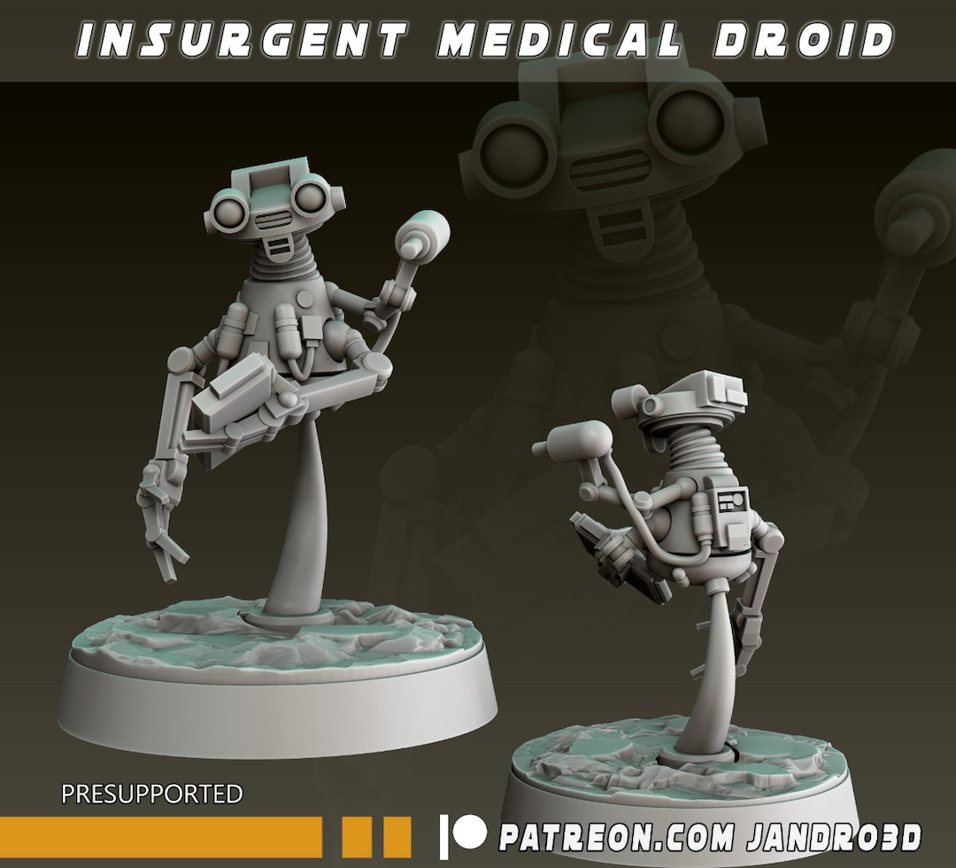 Insurgent Medical Droid - V01 - Etsy