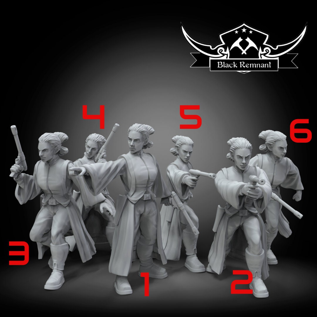 Handmaidens of the Queen | 35mm | SW Legions | Sci-fi | SW Miniatures ...