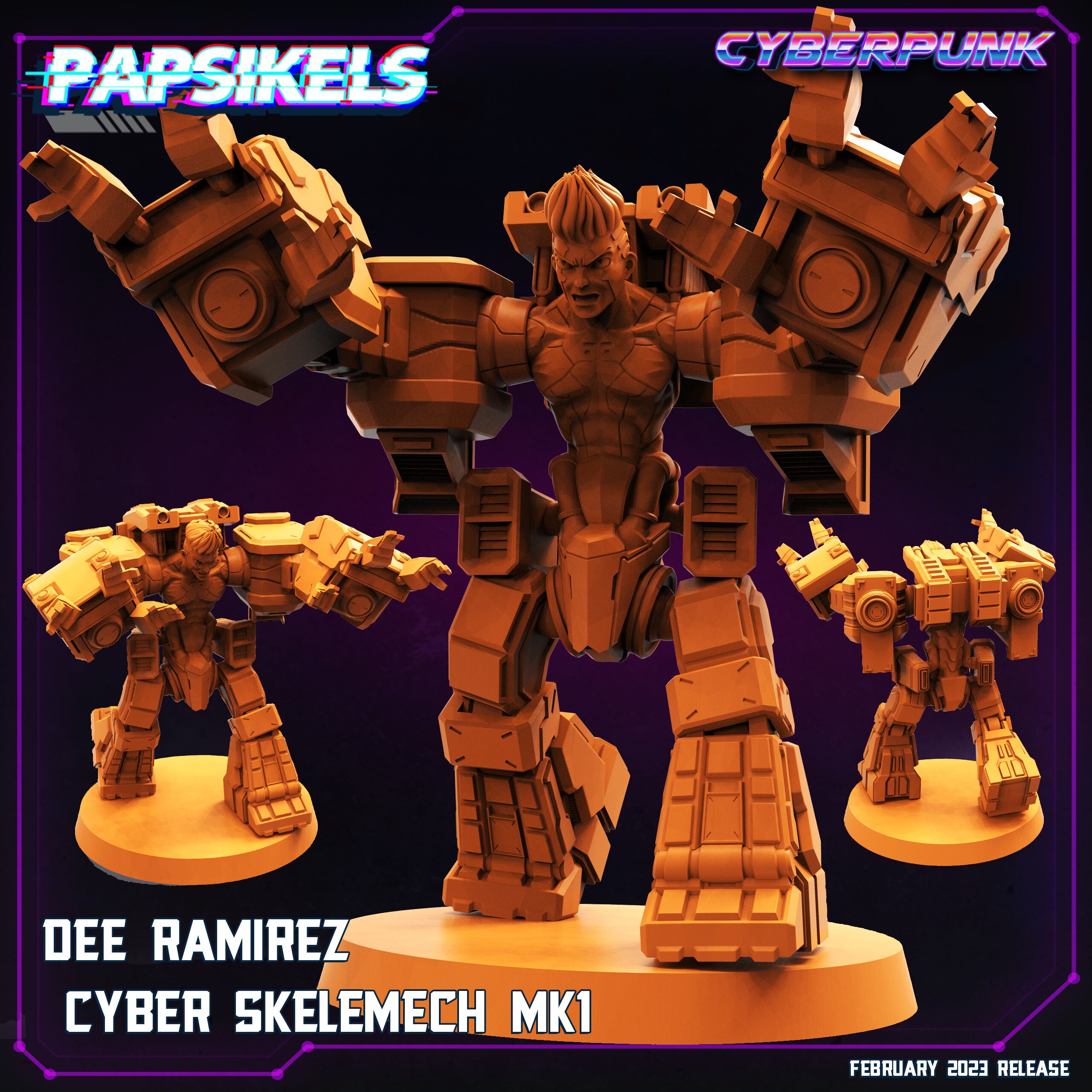Dee Ramirez Cyber Skelemech MK1 - Etsy