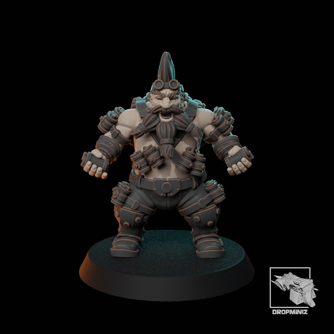 Bad Azz Dwarves of the Galaxy - Grenadier - Etsy