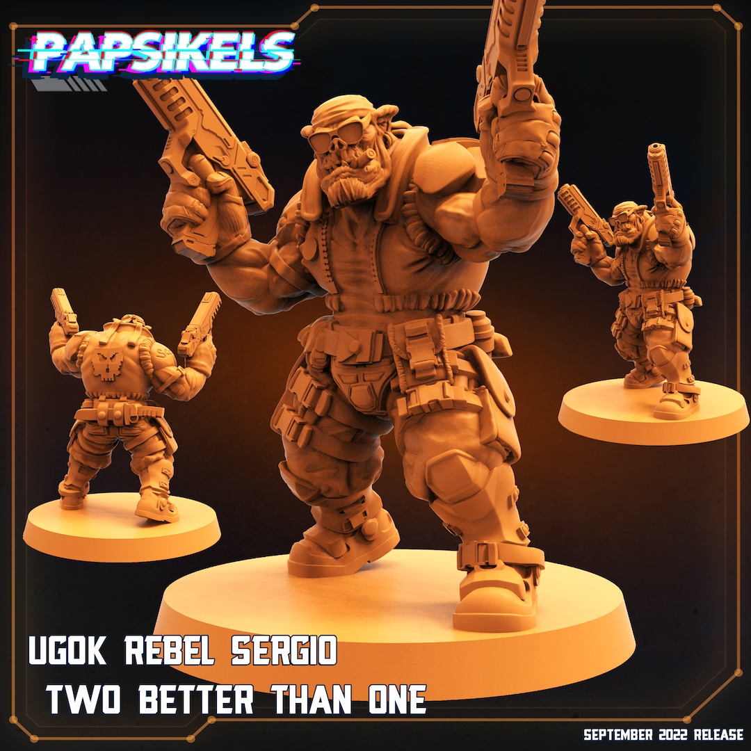 Ugok Rebel Sergio - Two Better Than One - Etsy