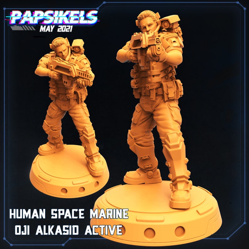 Human Space Marine - Oji Alkasid Active - Etsy