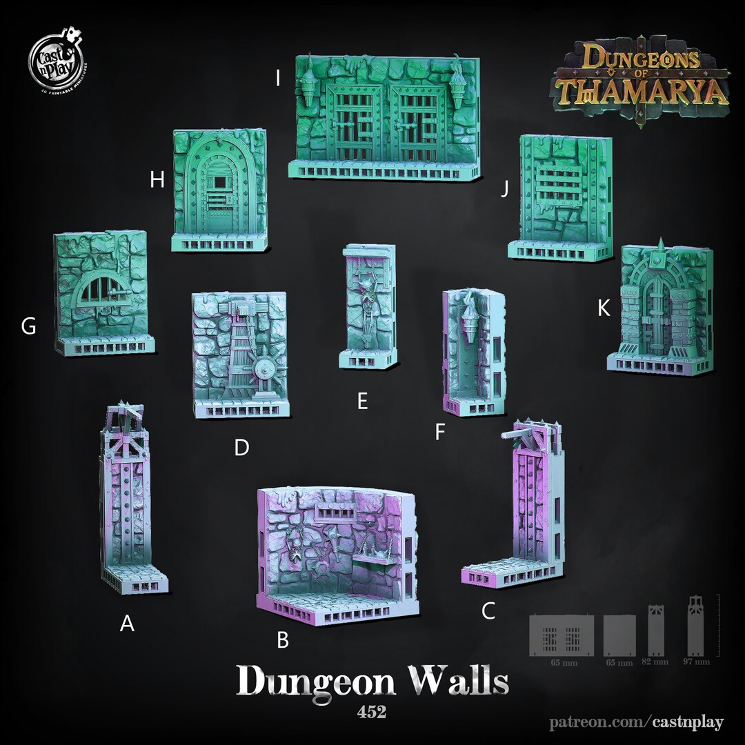 Dnd Printable Walls