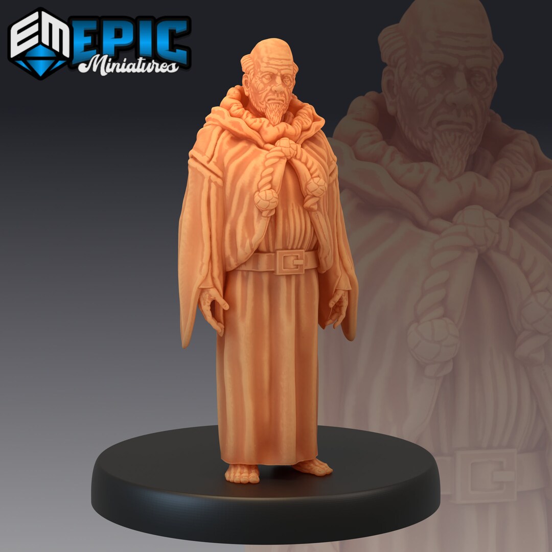 Villager Priest | NPC | Dnd Miniatures | Fantasy |tabletop Gaming ...