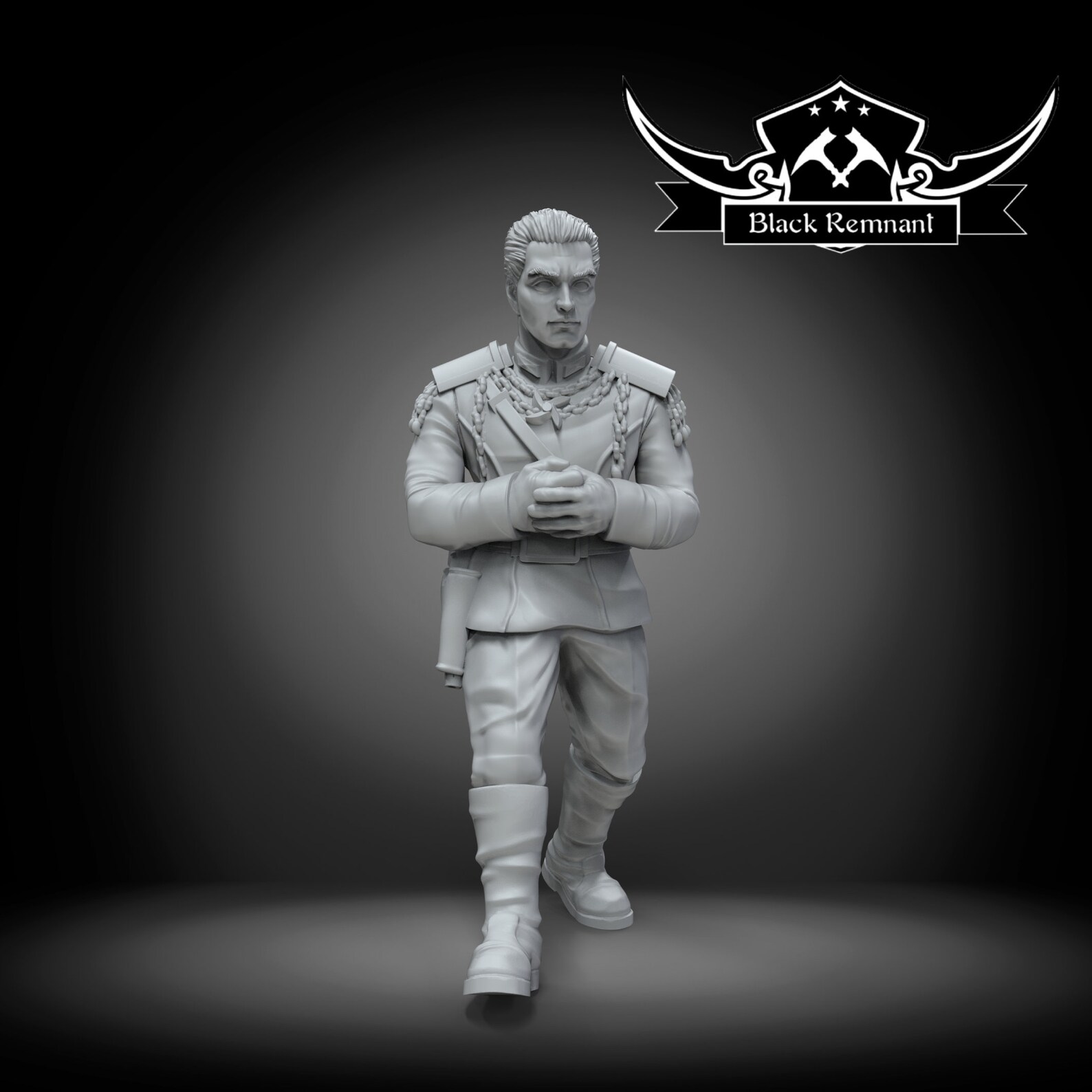 Expeditionary Young Blue Admiral - 02 | 35mm | SW Legions | Dnd ...