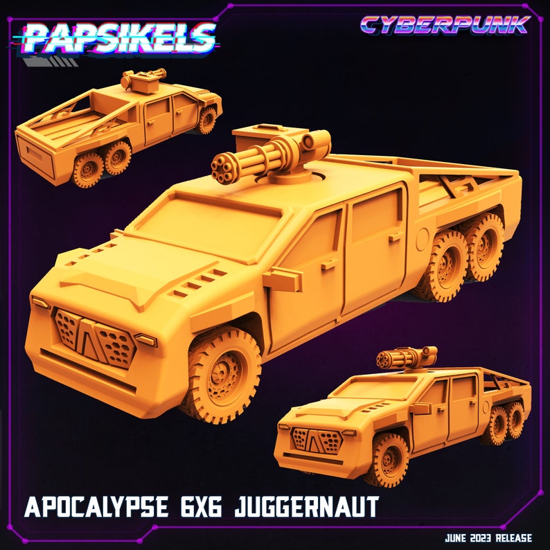 Apocalypse 6x6 Juggernaut - Etsy