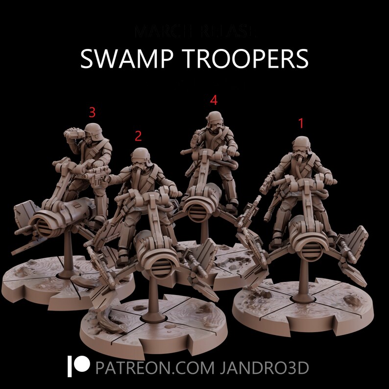 Swamp Troopers Light Speeders - Etsy