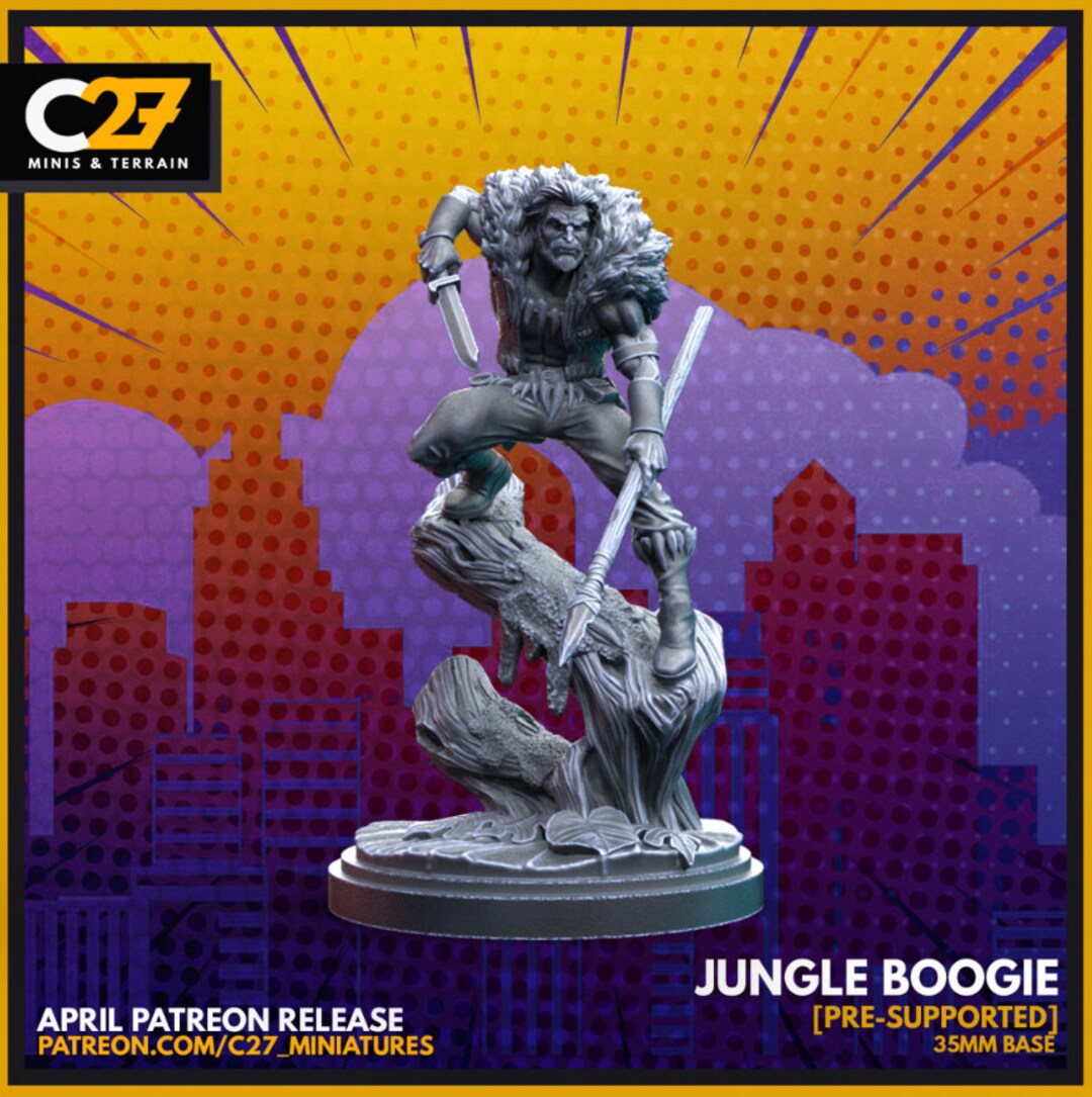 Jungle Boogie 40mm Crisis Protocol Tabletop Gaming - Etsy