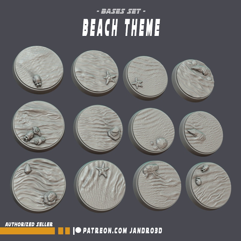 40mm Miniature Bases - Etsy