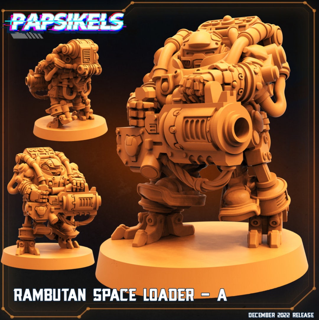 Rambutan Space Loaders Dnd Miniatures Tabletop Gaming - Etsy