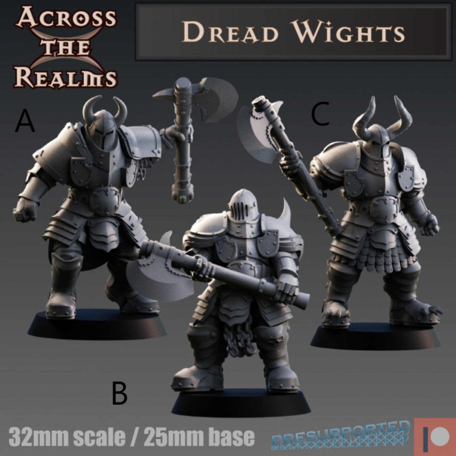 Dread Wights Dnd Miniatures Tabletop Gaming Tabletop - Etsy