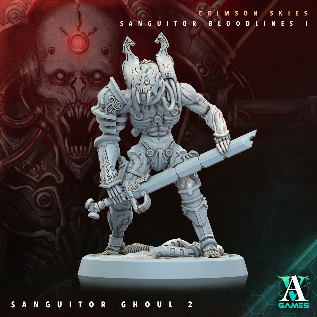 Sanguitor Ghouls V2 Tabletop Gaming - Etsy