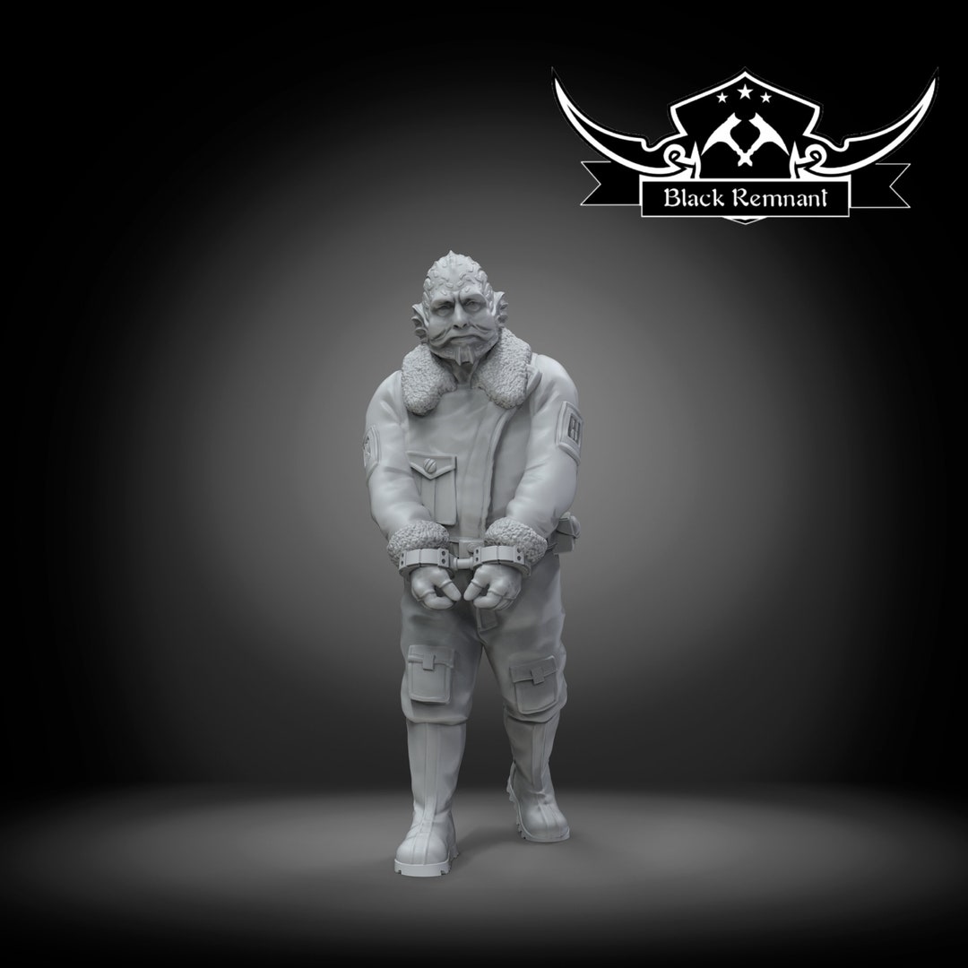 Blue Prisoner | 35mm | SW Legions | Dnd Miniatures | Tabletop Miniature ...