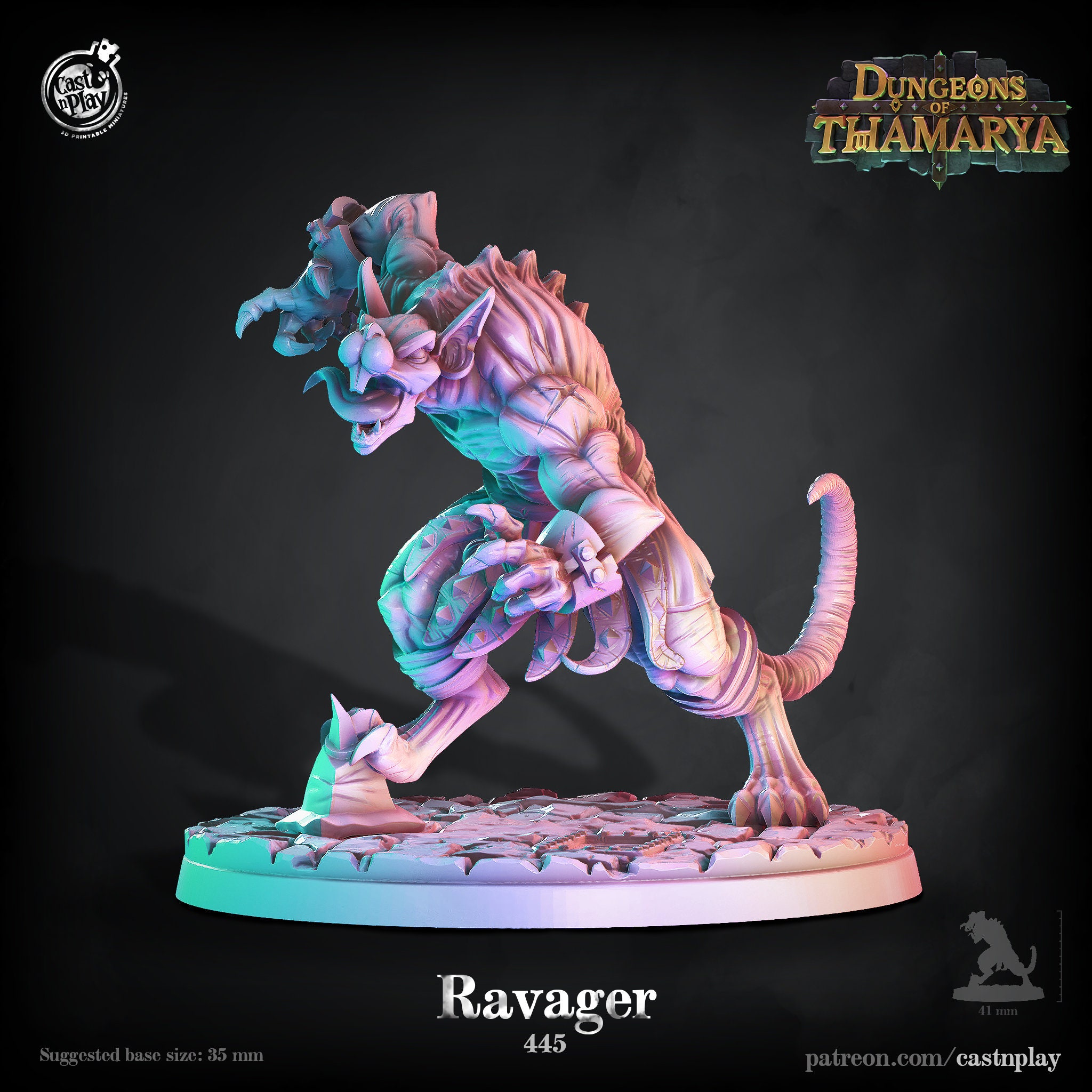Ravager | DnD Miniatures | Fantasy | RPG's | Tabletop Miniatures