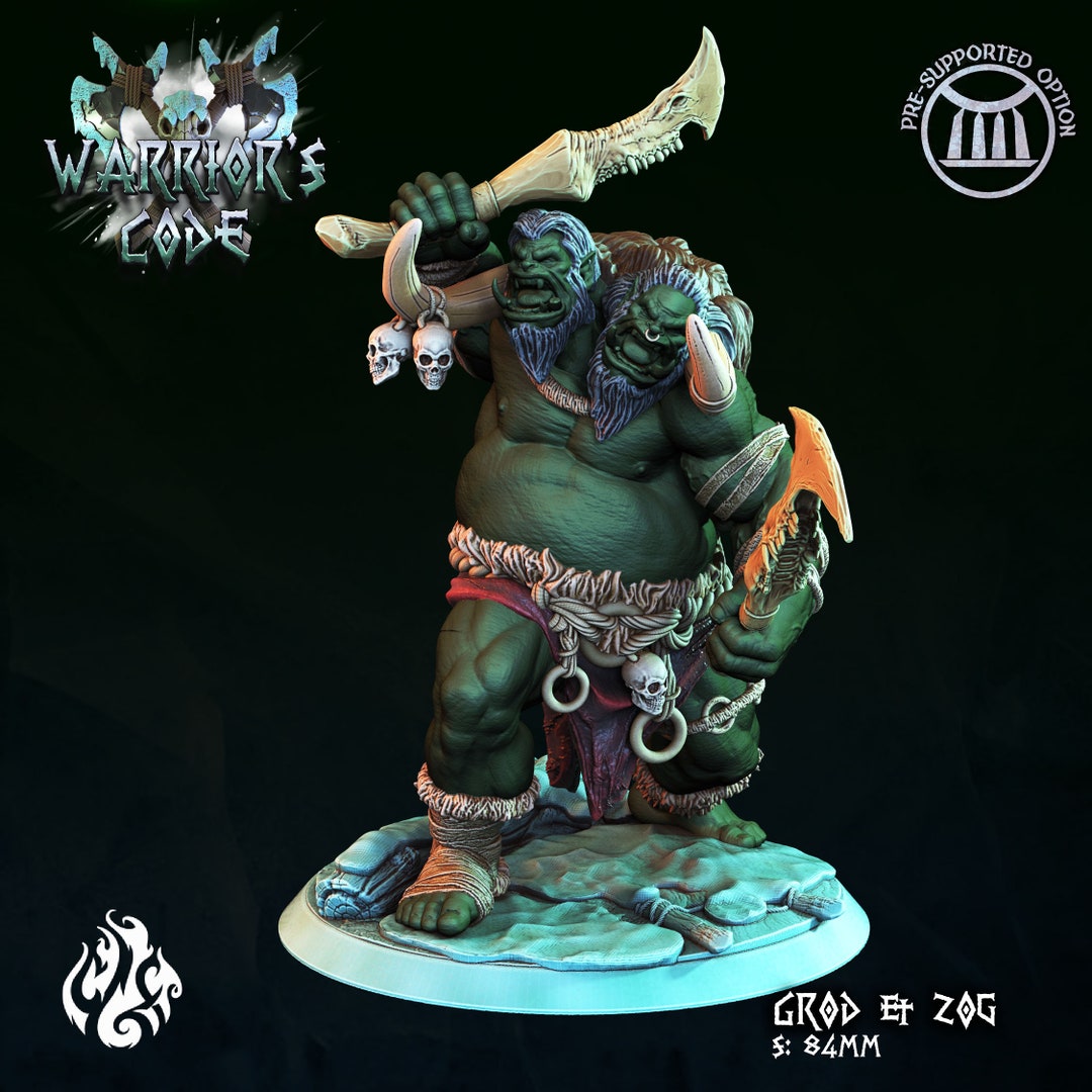 Grod & Zog Dnd Miniatures Tabletop Gaming Miniature Fantasy-war Games ...