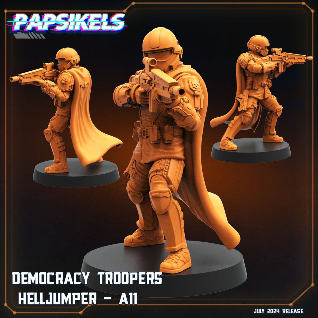 Democracy Troopers Helljumper - A11 - Etsy