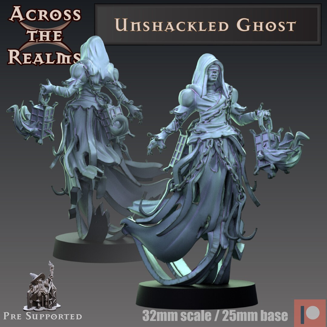 Unshackled Ghost - Etsy