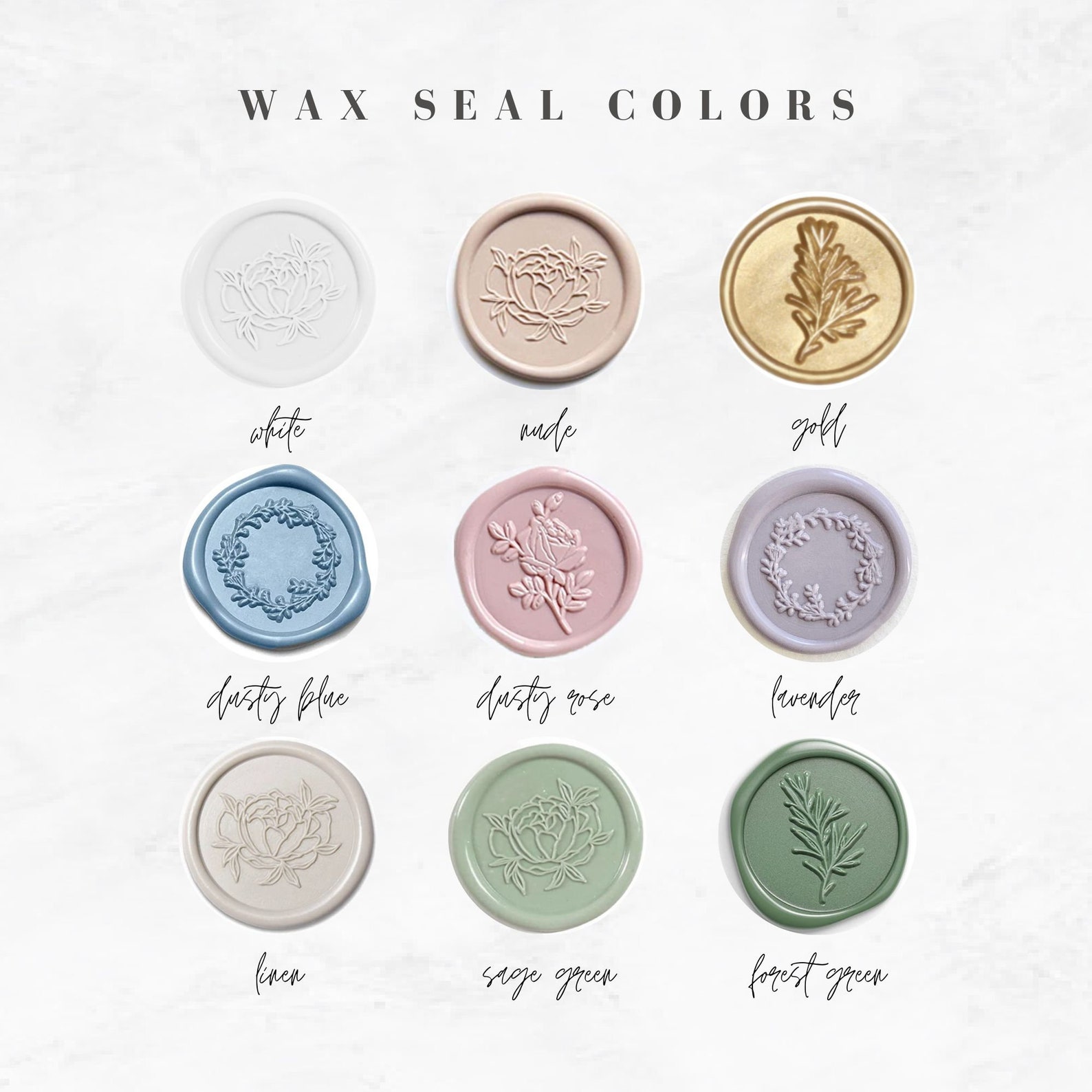 Black Name Cards With Wax Seal, Vellum Place Cards With Wax Seal, Black ...