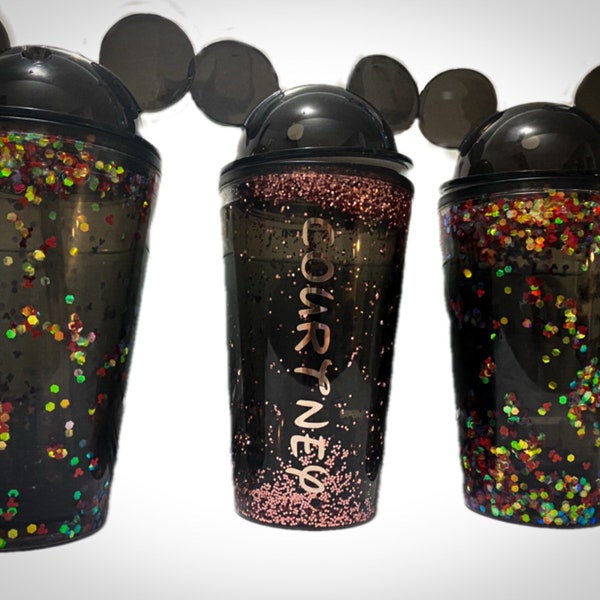 Mickey Mouse Tumbler With Ears - Etsy Ireland