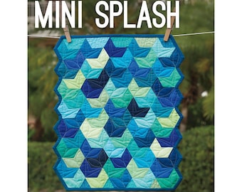 Mini Splash Pieced Quilt Quilting Pattern From Jaybird Quilts BRAND NEW ...
