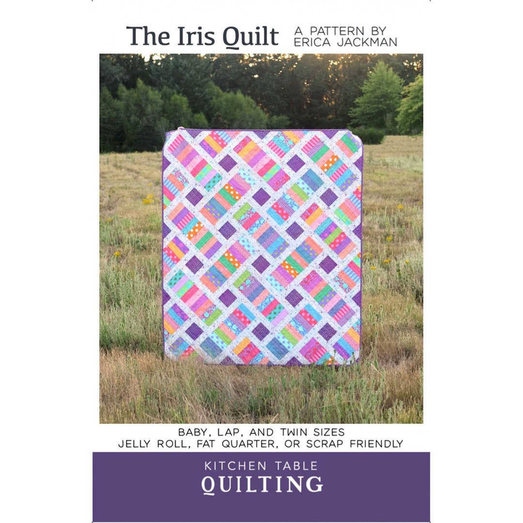 The Iris Quilt | Erica Jackman - Etsy
