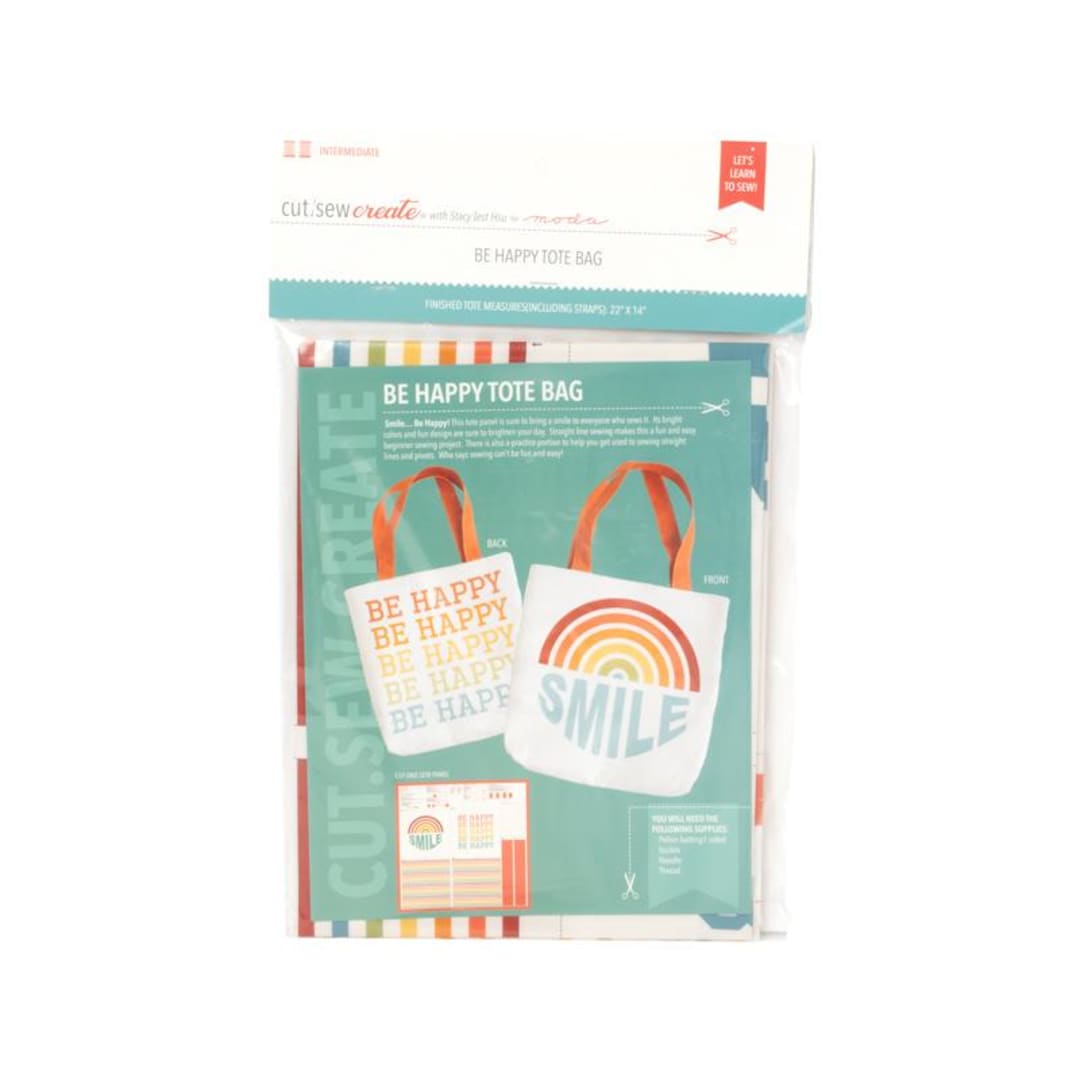 Cut Sew Create 2 | Be Happy Tote - Etsy