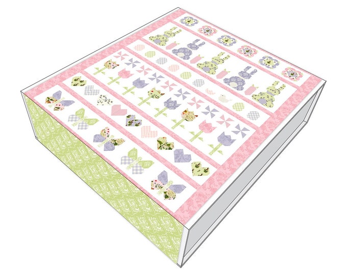 Sweet Spring Row Boxed Quilt Kit - Etsy